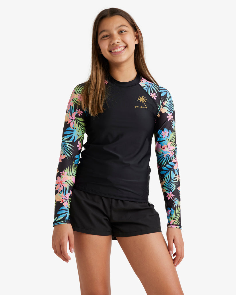 Girls 2-16 In Da Jungle Rash Vest | Billabong Singapore | Rashguard
